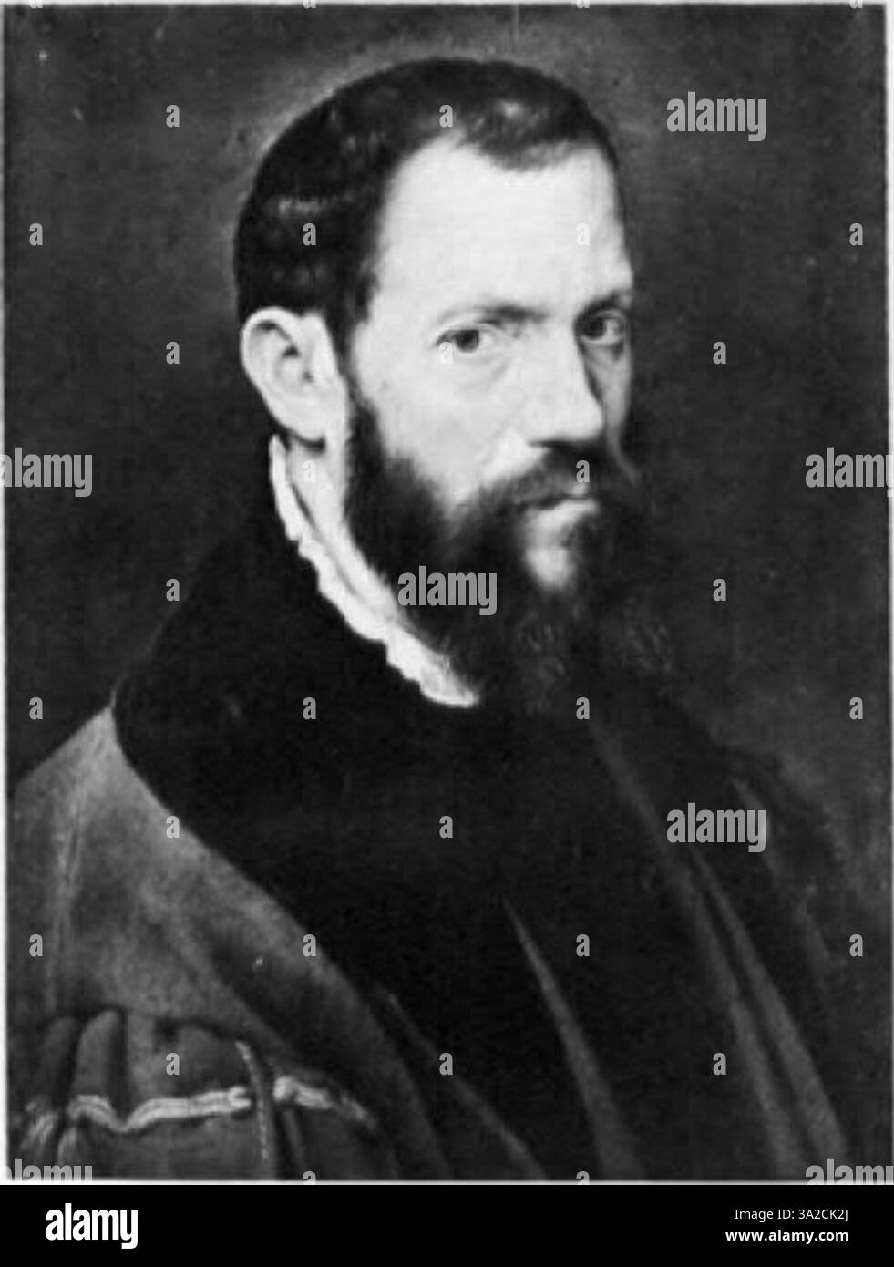 This portrait by Antonis Mor depicts a noble figure in high-quality ...