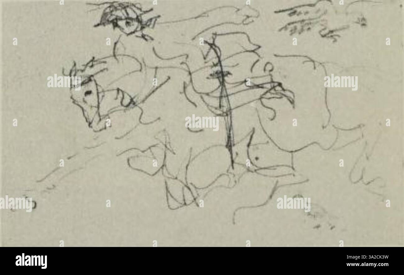 In 'D0136,' Toulouse-Lautrec captures the vibrant action and movement of Parisian dancers at a ...