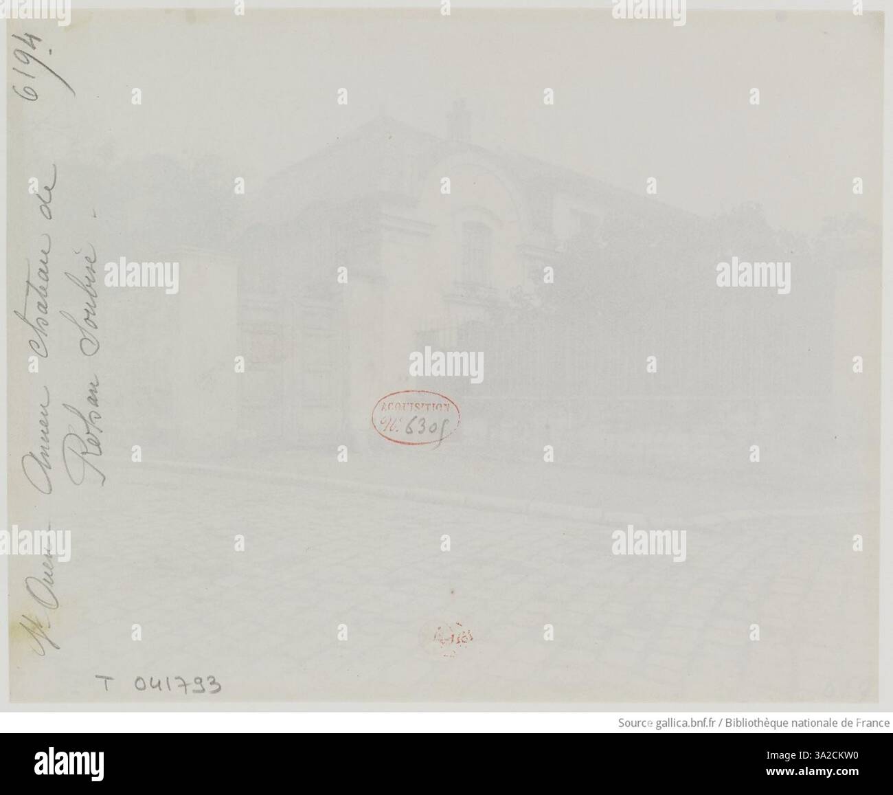 Captured by Eugène Atget, this image of the Ancien Chateau de Rohan ...