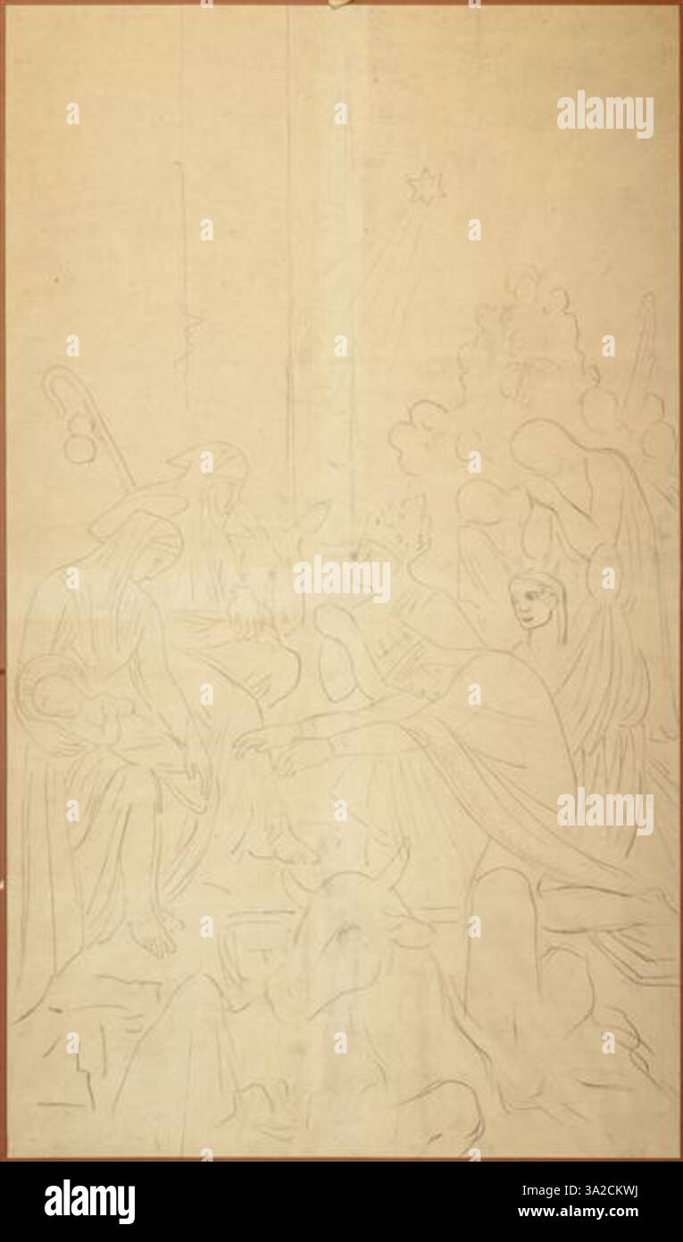 In this study, Gustave Moreau explores the Adoration of the Magi ...