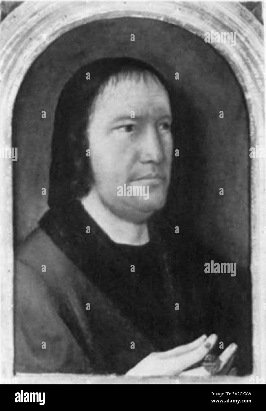 This religious painting by Joos van Cleve, Jan Provost, and Joachim Patenier depicts a sacred ...