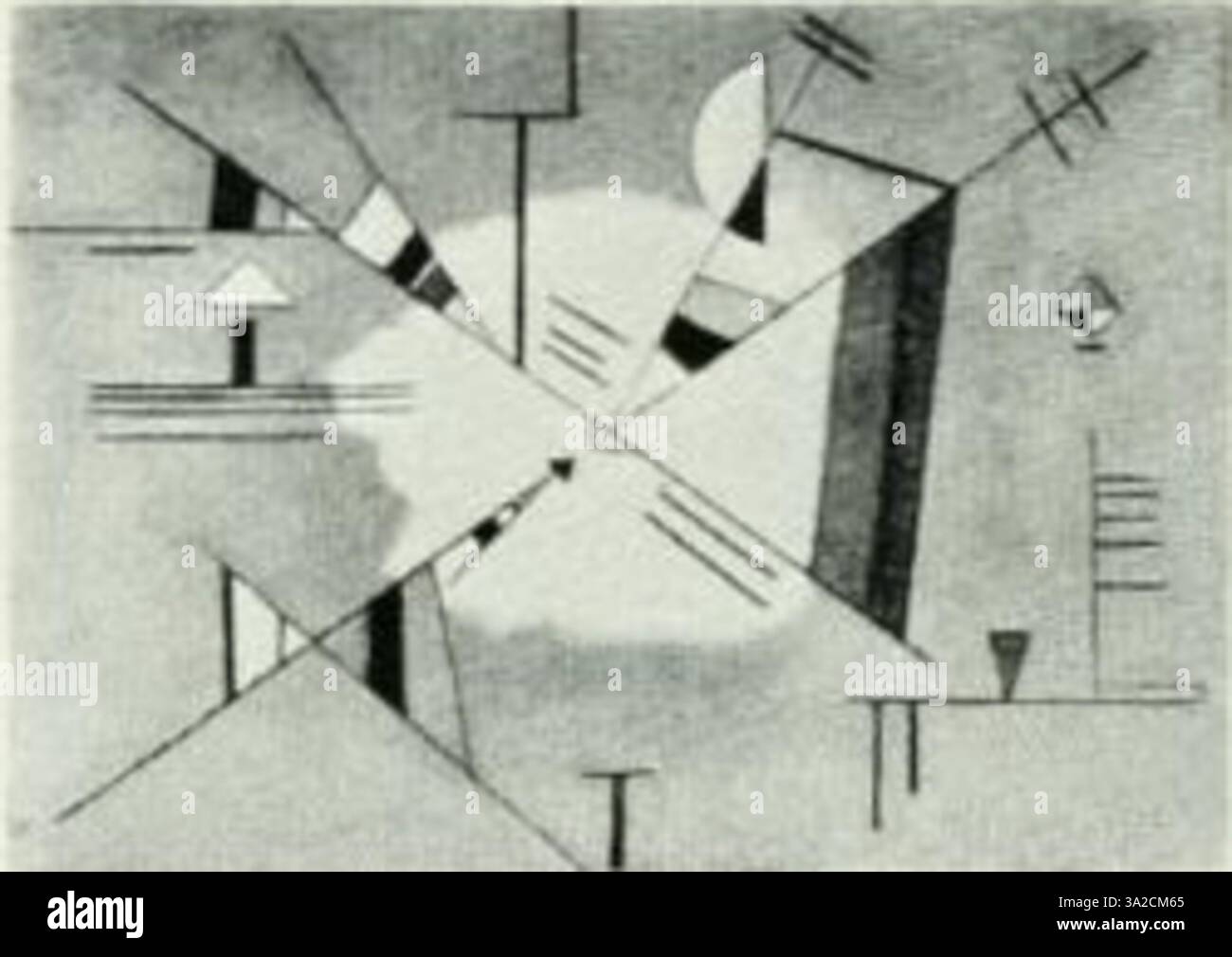 '360' by Wassily Kandinsky showcases an abstract arrangement of ...