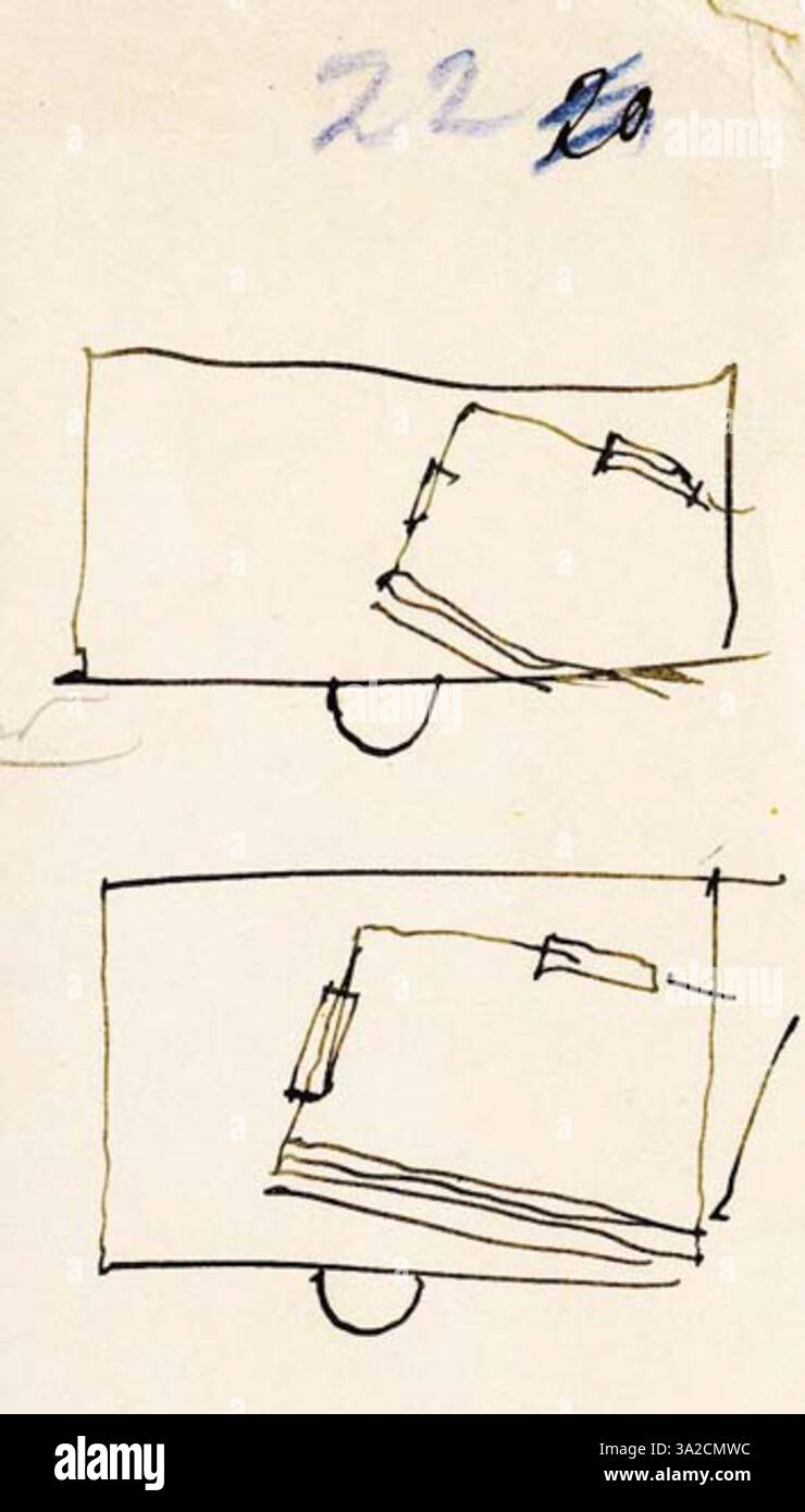 The image portrays Arnold Schoenberg, one of the most influential ...