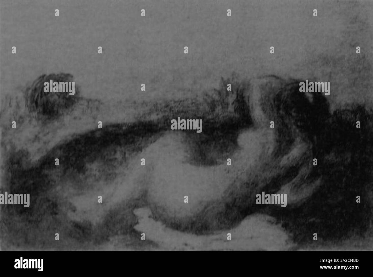 Pierre-Auguste Renoir (1841–1919) captures a group of figures engaged ...