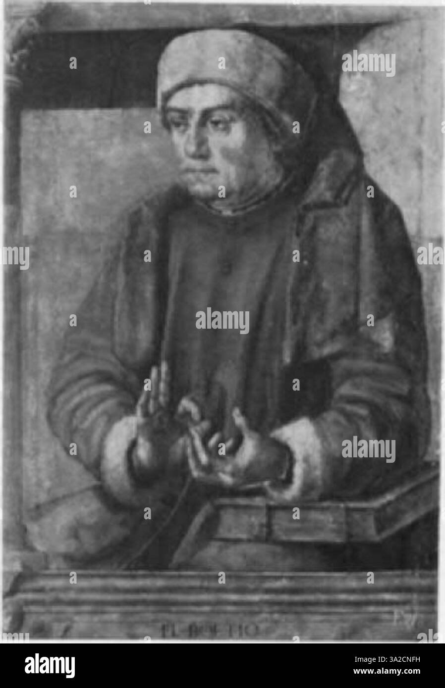 This religious artwork by Dieric Bouts and Joos van Gent presents ...