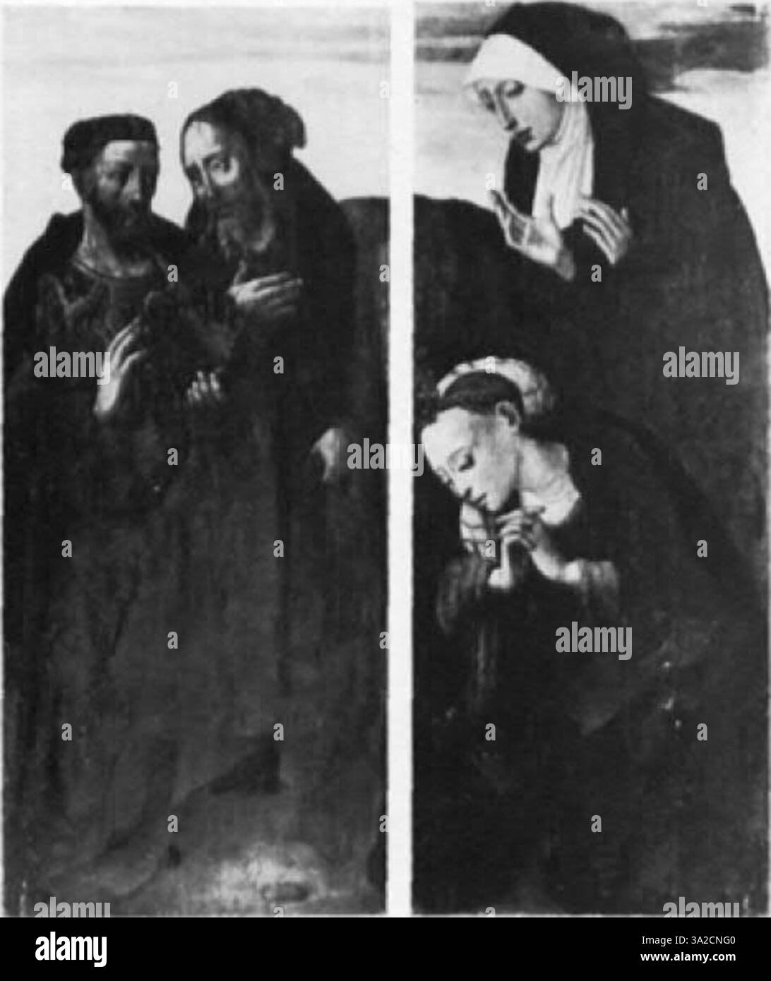 This early Netherlandish work combines the distinctive styles of ...