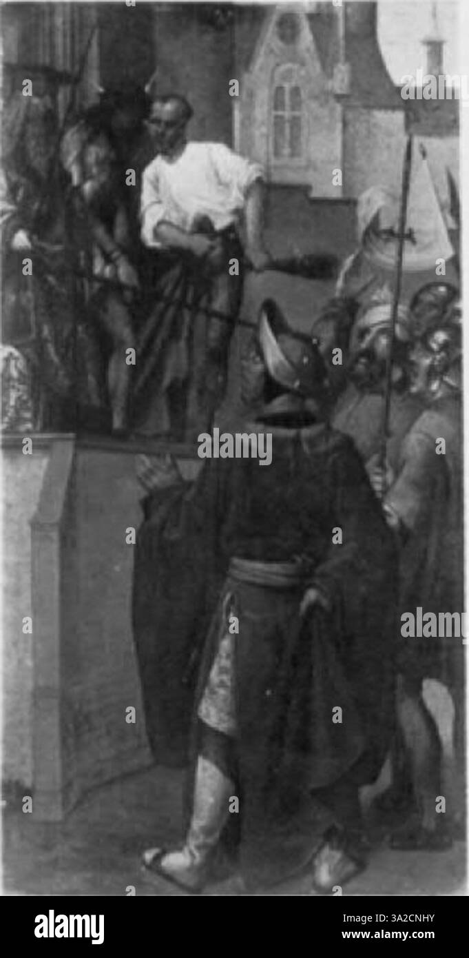 This piece by Lucas van Leyden features highly detailed religious ...