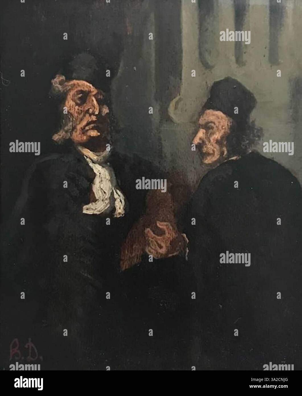 Dr13216 Showcases Honoré Daumier S Characteristic Political Satire