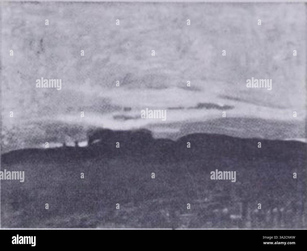 In this piece, Piet Mondrian employs his signature abstract style ...