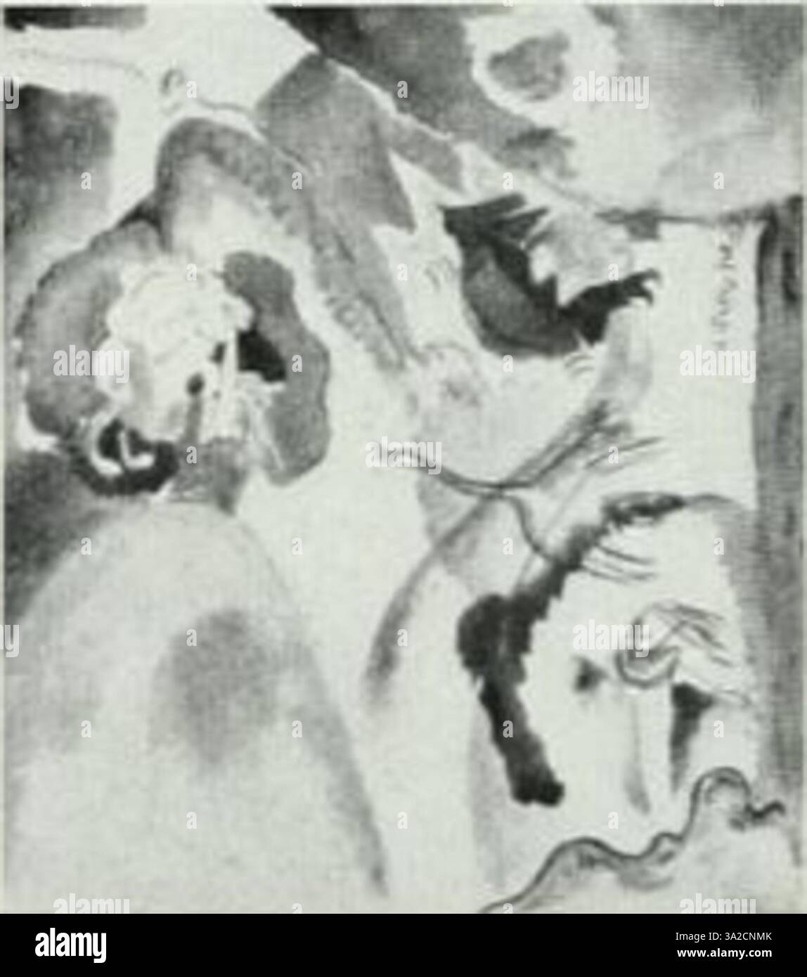 Kandinskys 688 Is An Abstract Composition Using Dynamic Shapes And Vivid Colors Reflecting His