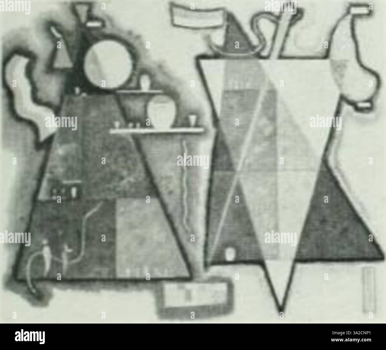 '457' by Wassily Kandinsky blends geometric forms and bold colors ...