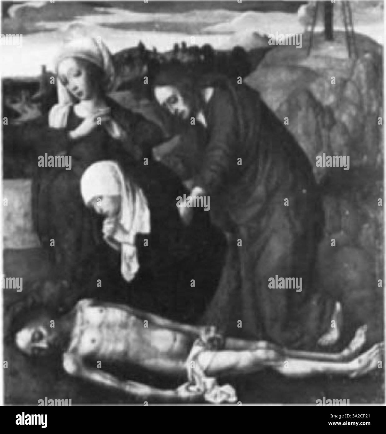 This work by Geertgen tot Sint Jans illustrates the religious devotion ...