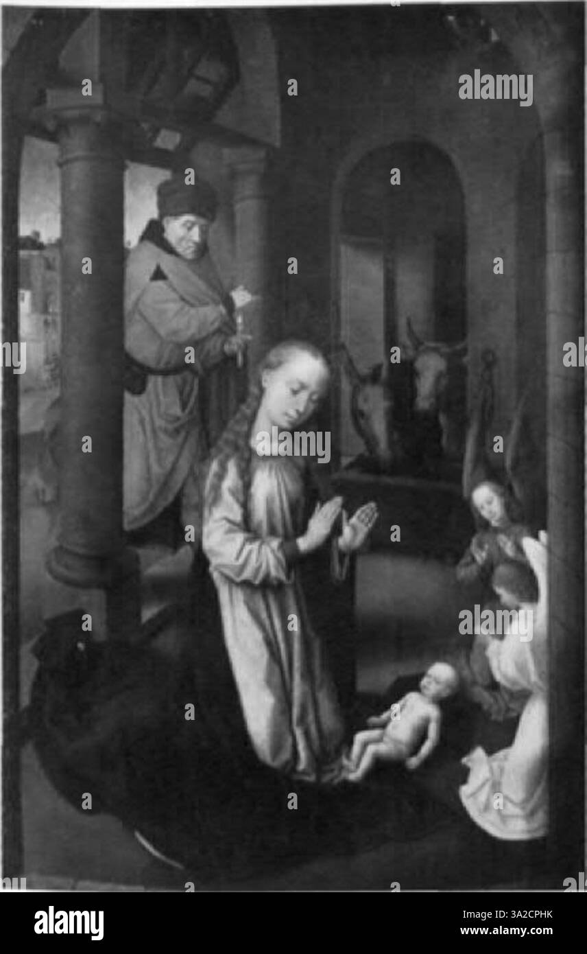 In this collaborative work, Hans Memlinc and Gerard David depict a ...