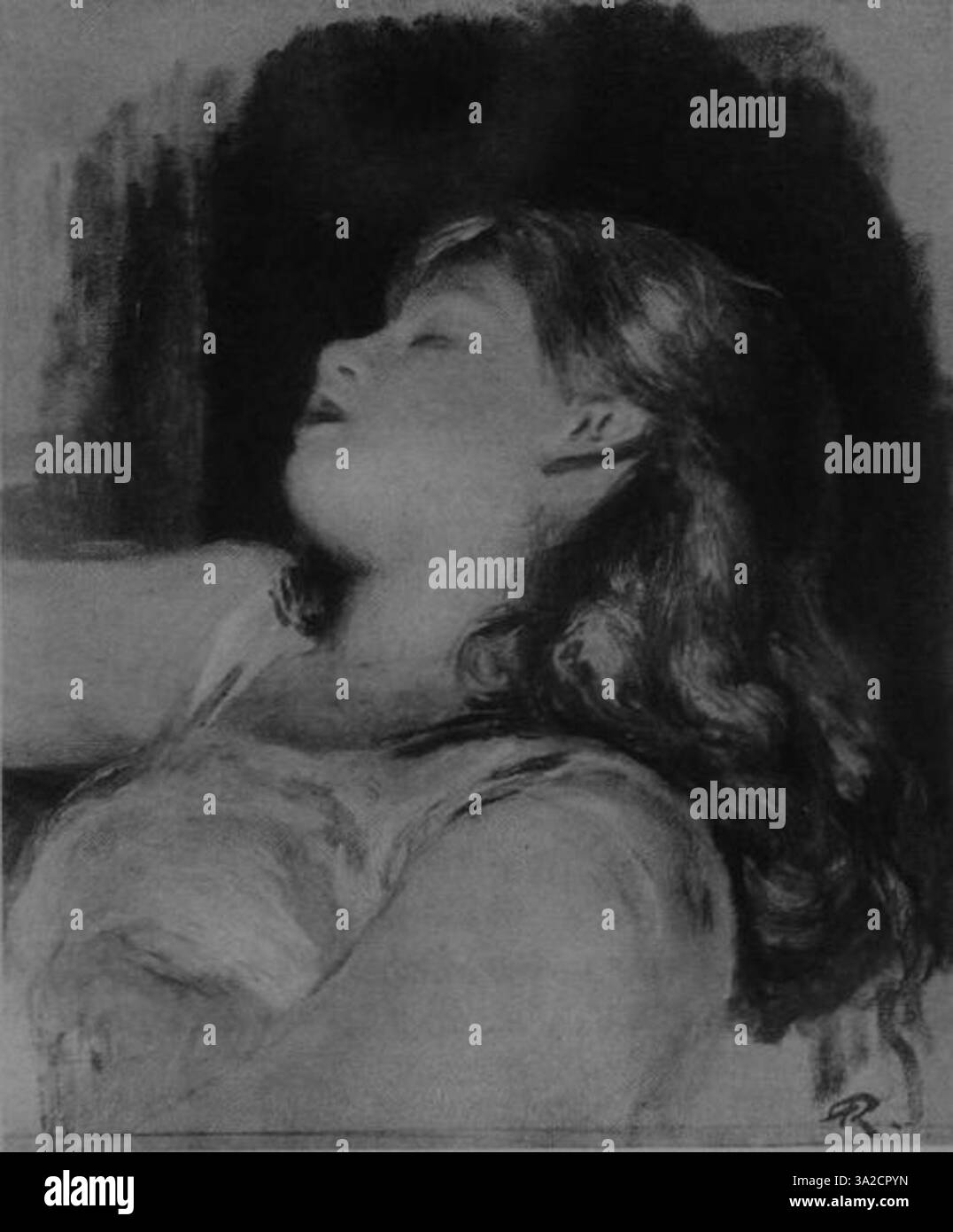 Calm peaceful moment on Black and White Stock Photos & Images - Alamy