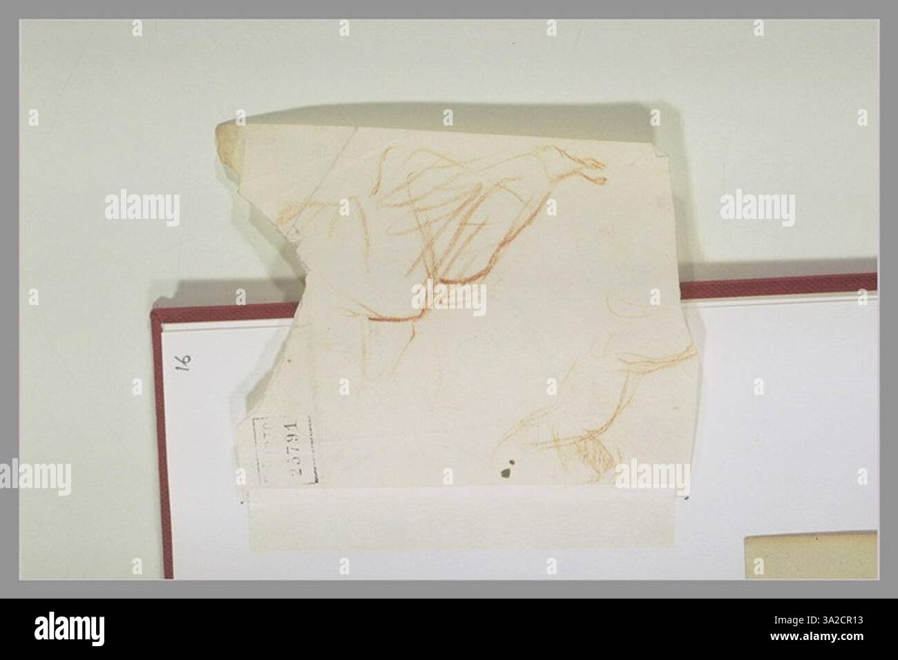 A study of drapery, focusing on the folds and texture of fabric as it ...