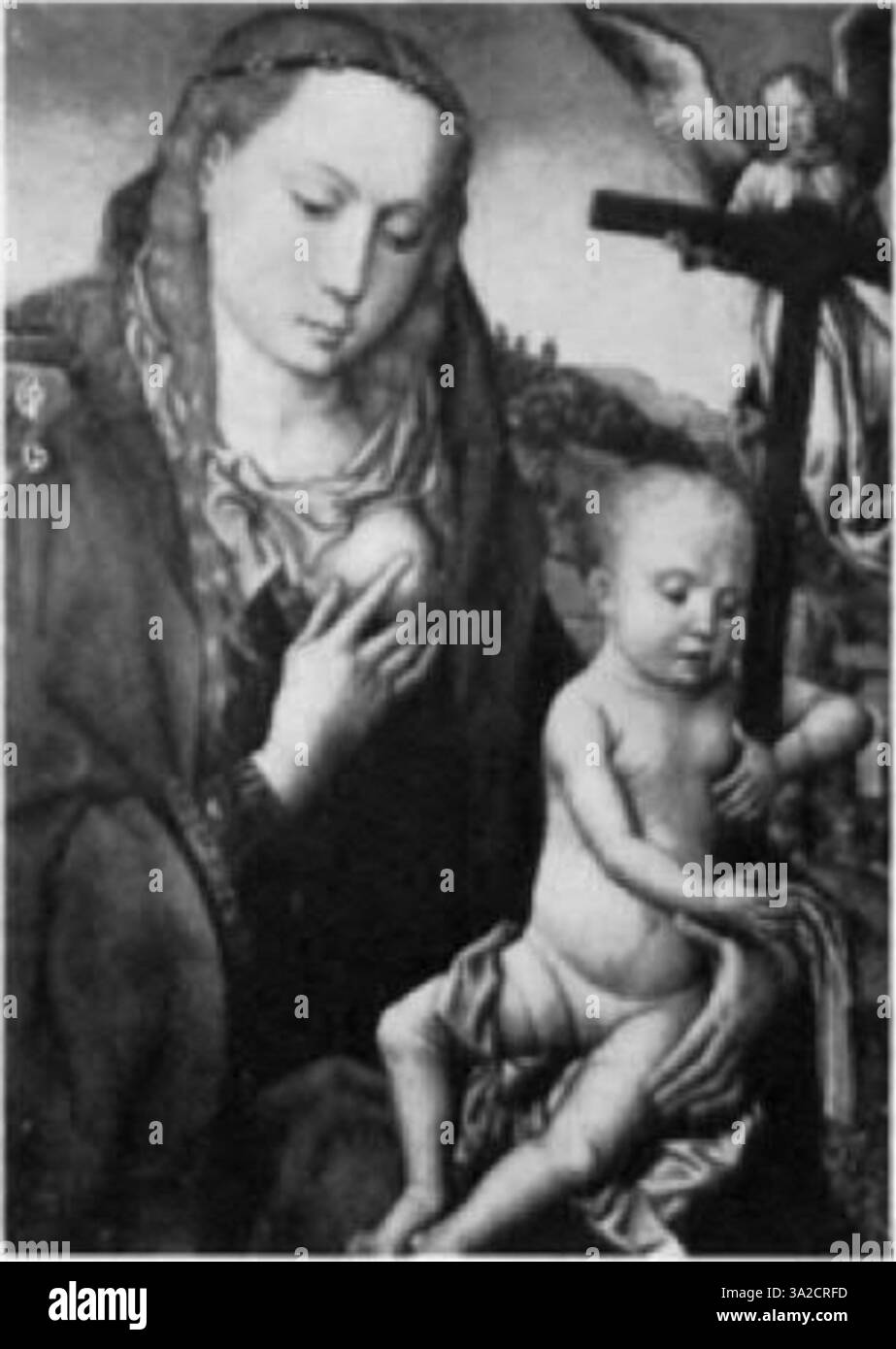 This painting by Rogier van der Weyden and the Master of Flémalle ...