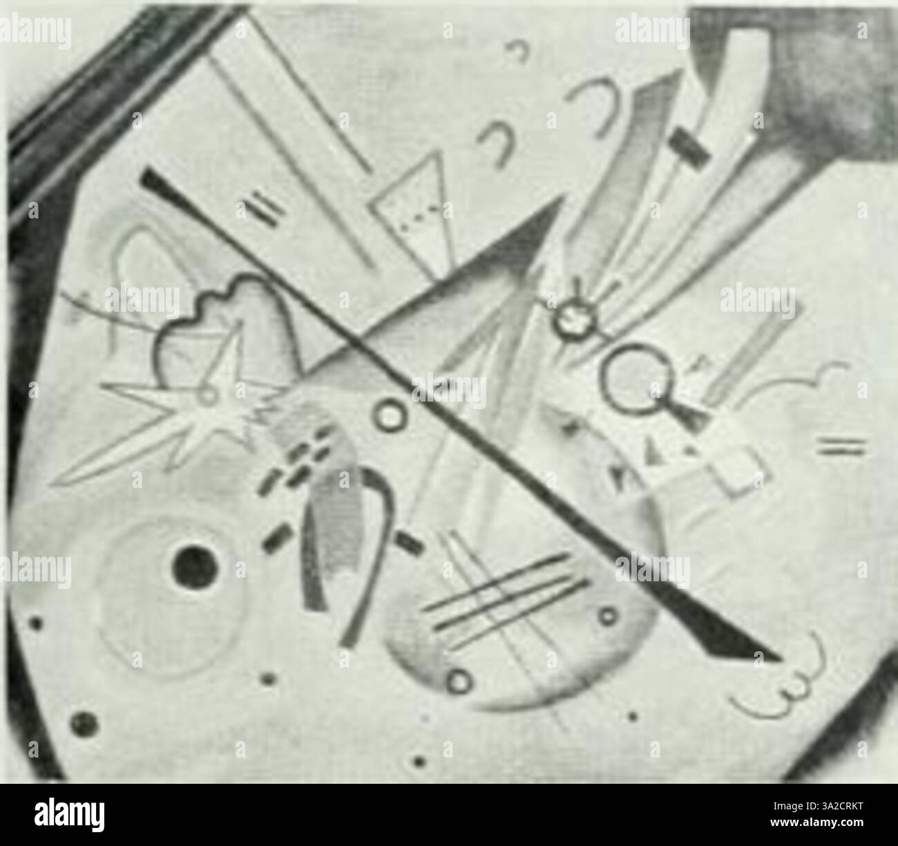 Grohmann 143 By Wassily Kandinsky Combines Dynamic Forms And Color Contrasts To Create An