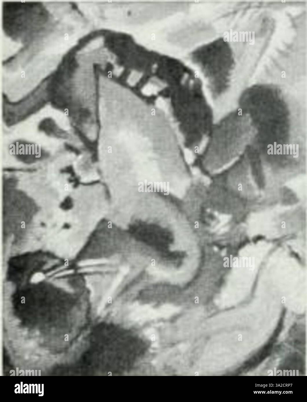 This artwork demonstrates Kandinsky's commitment to abstraction with ...