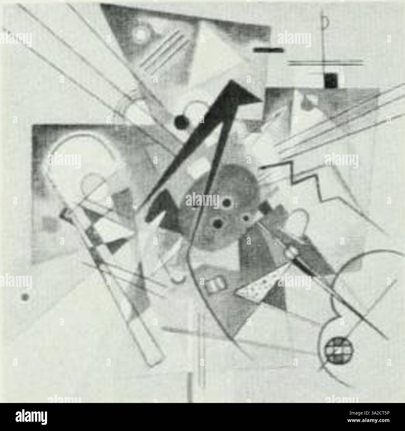 'Grohmann 158' by Wassily Kandinsky presents an abstract composition ...