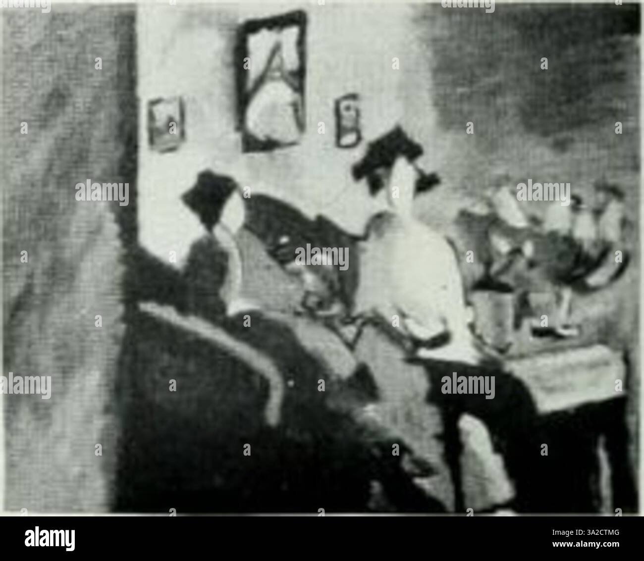 This Kandinsky painting uses a blend of vivid hues and abstract forms ...