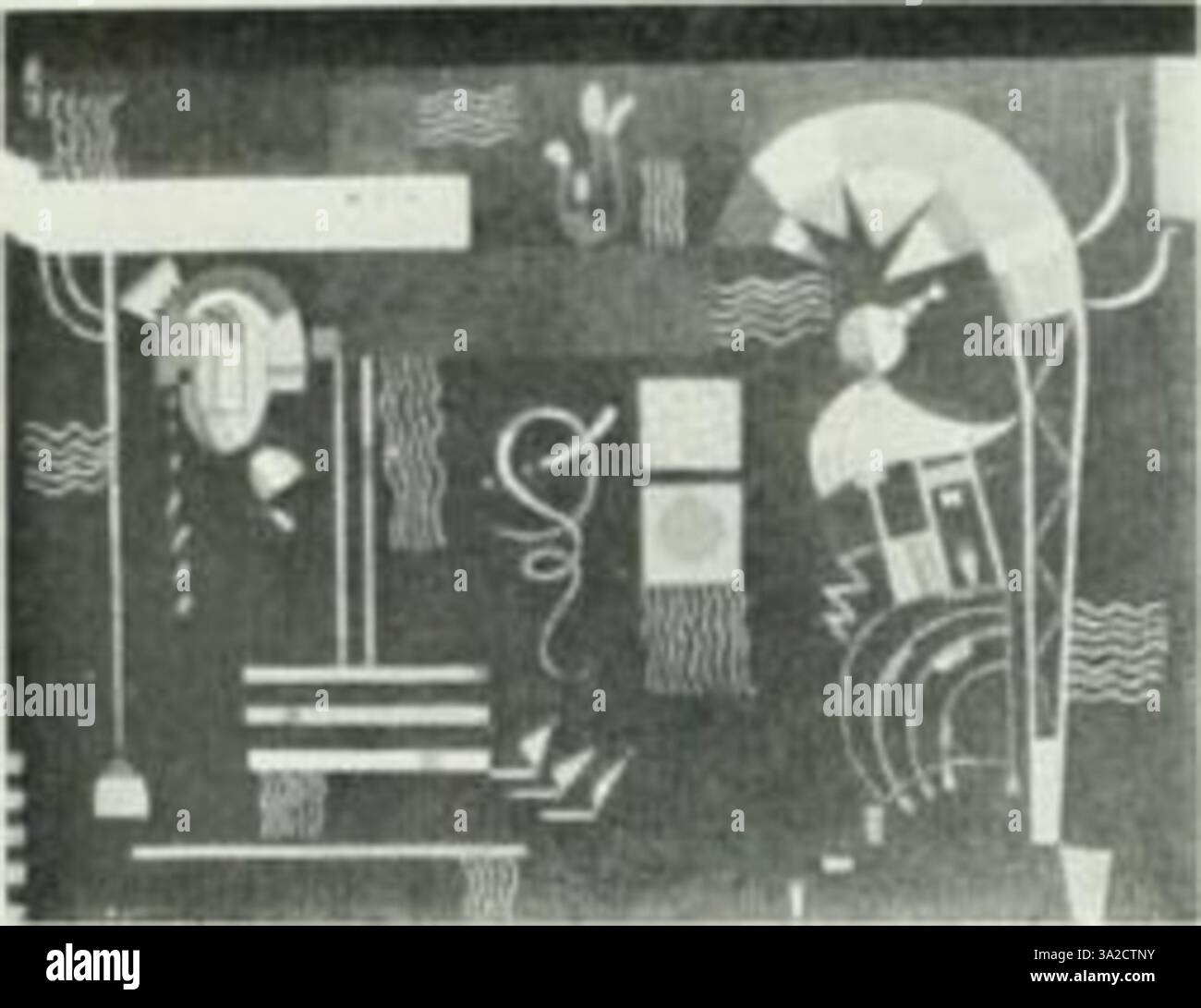 476 By Wassily Kandinsky Displays Abstract Geometric Shapes In A Bold Color Palette