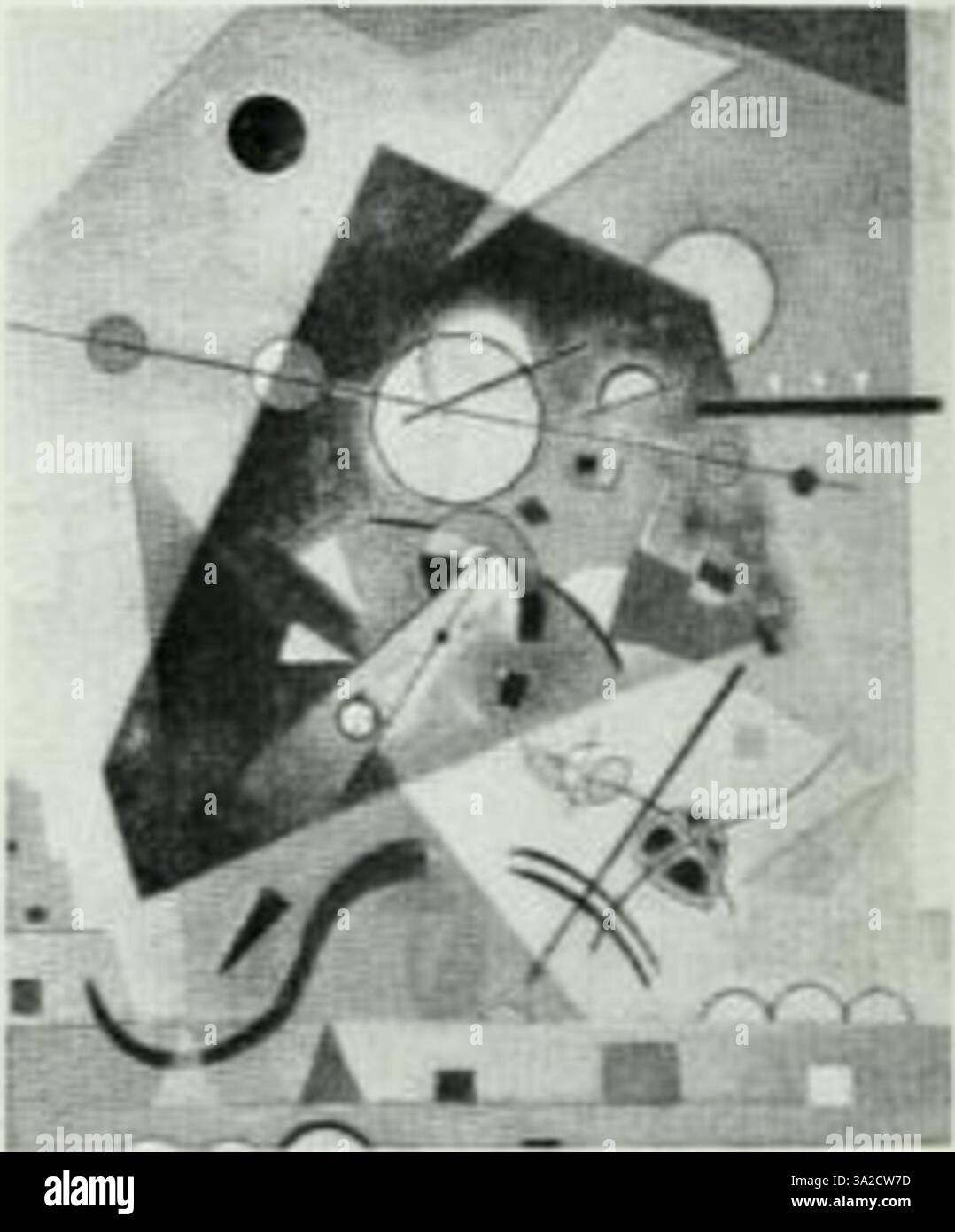'Grohmann 162' by Wassily Kandinsky features a composition of geometric ...
