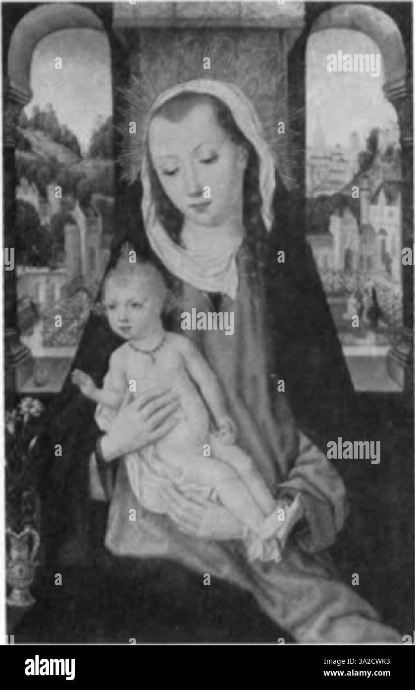 This artwork by Hans Memlinc and Gerard David showcases their technique ...