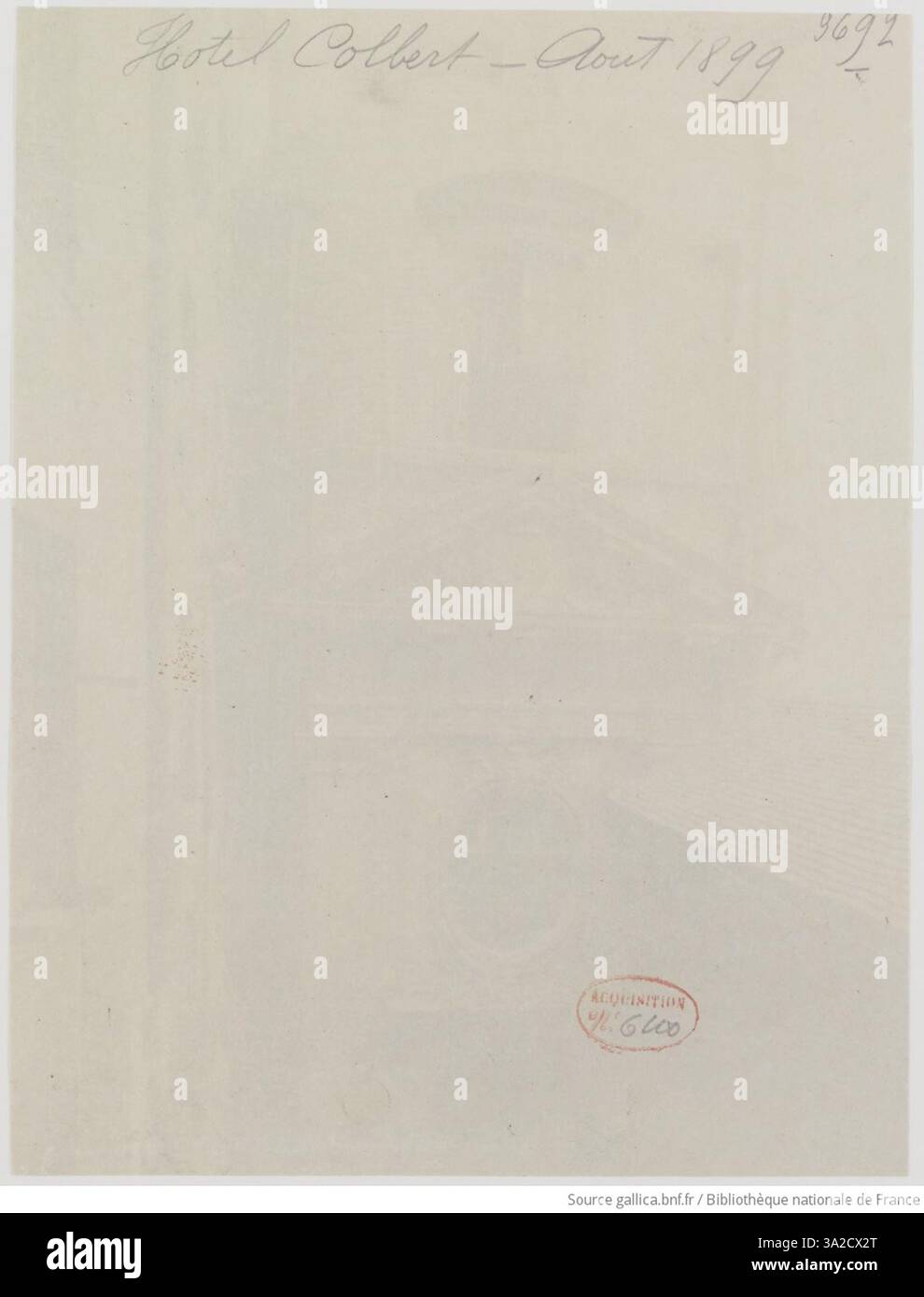 Eugène Atget’s August 1899 photograph of Hôtel Colbert in Paris ...