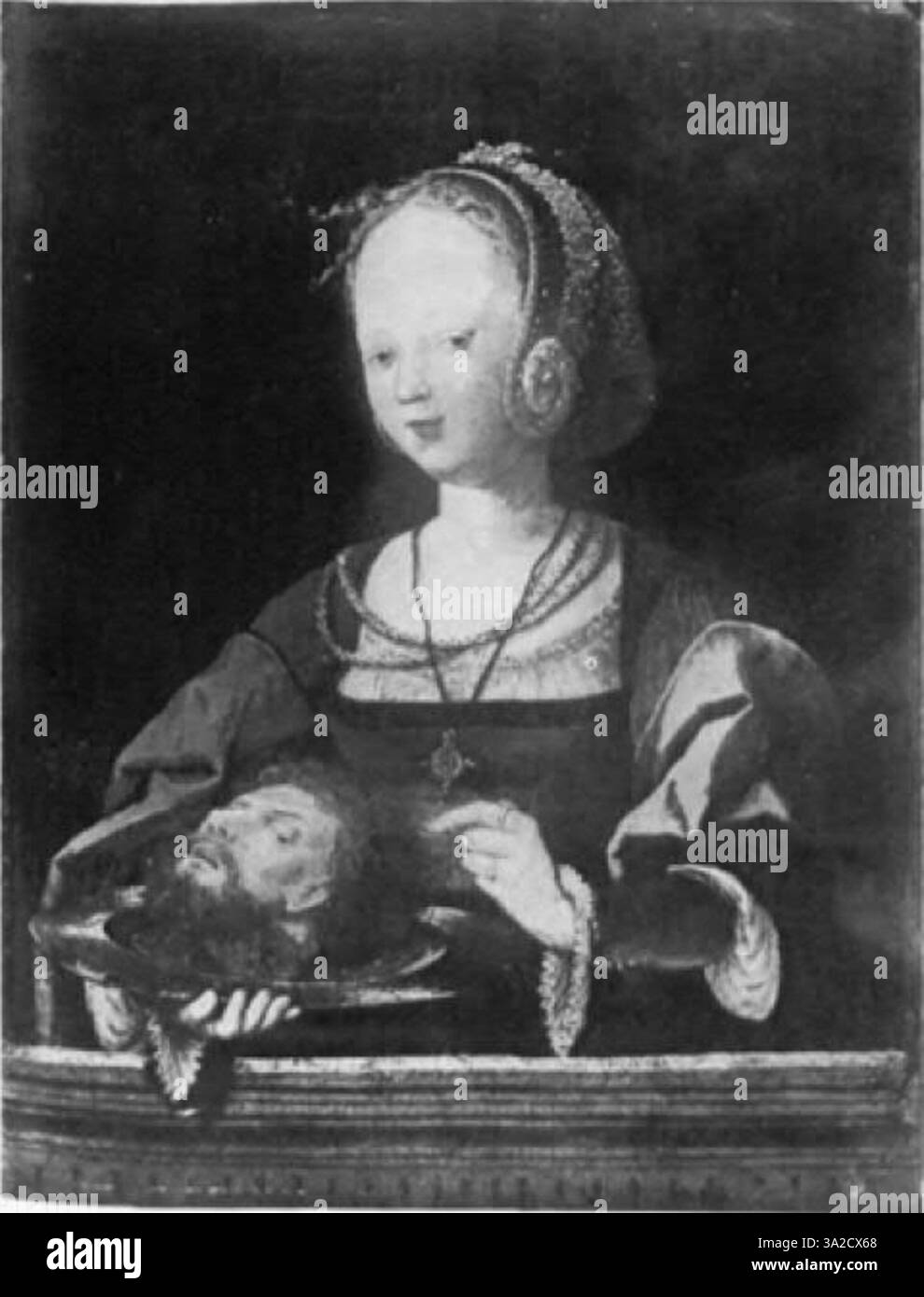 The image exemplifies the meticulous realism of Lucas van Leyden ...