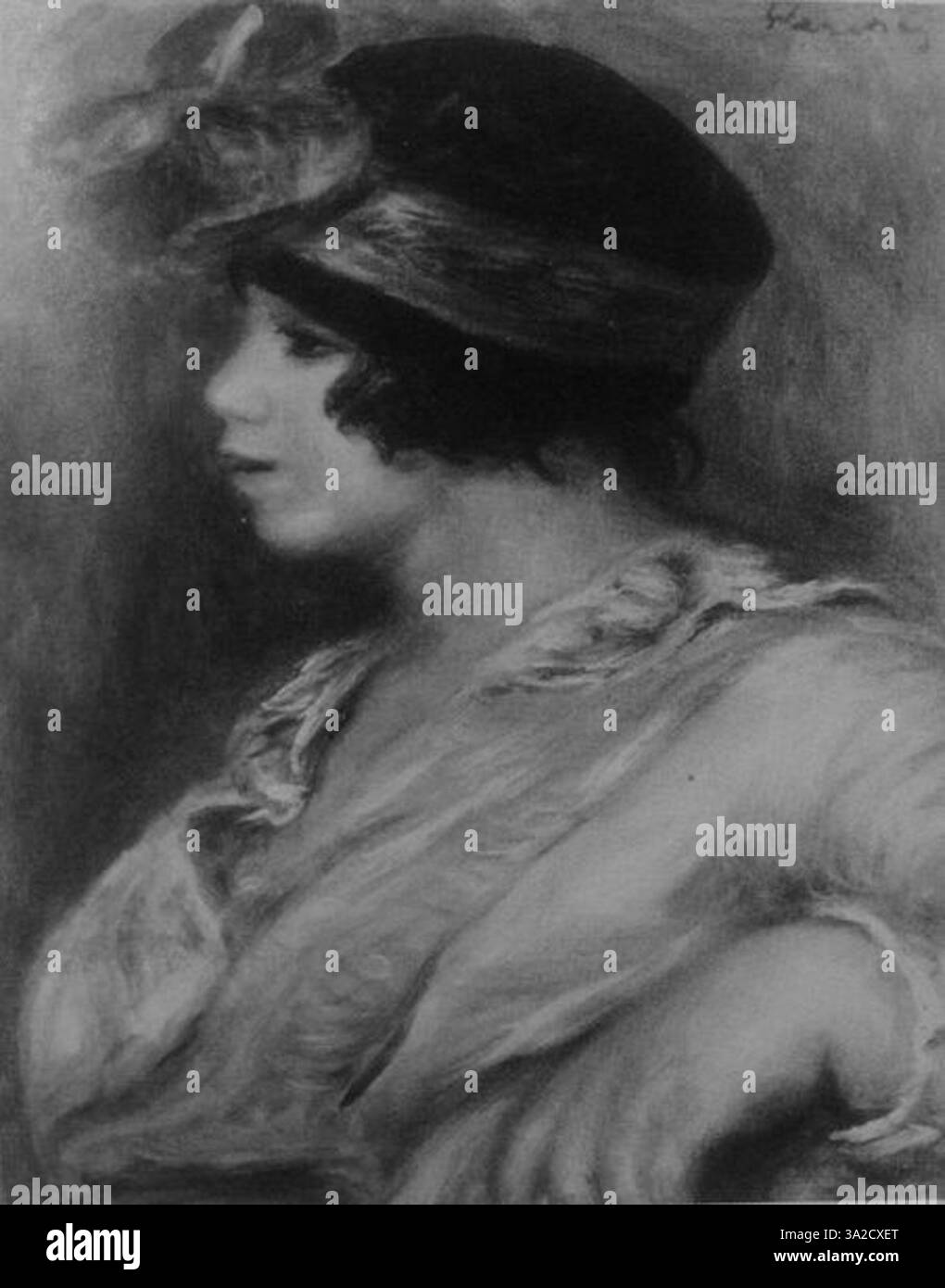 'Renoir 4081' is a portrayal of a human figure within a natural setting ...