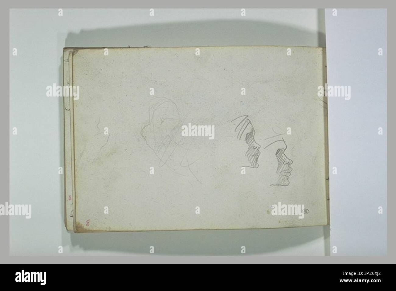 Chassériau’s study of the human form showcases the precision in ...