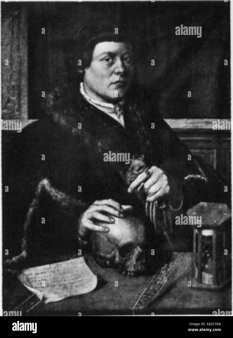 This portrait by Antonis Mor depicts a noble figure in formal attire ...