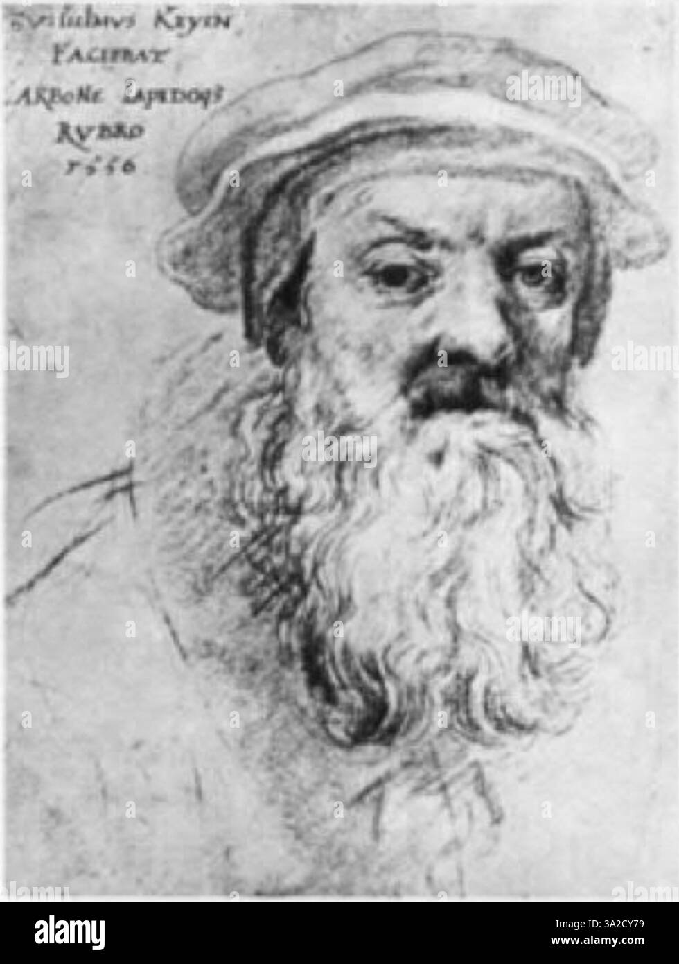 Antonis Mor captures a noble subject in finely detailed clothing, with ...