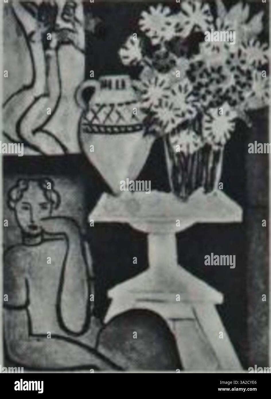 Matisse's 486 artwork features bold, sweeping shapes and contrasting ...