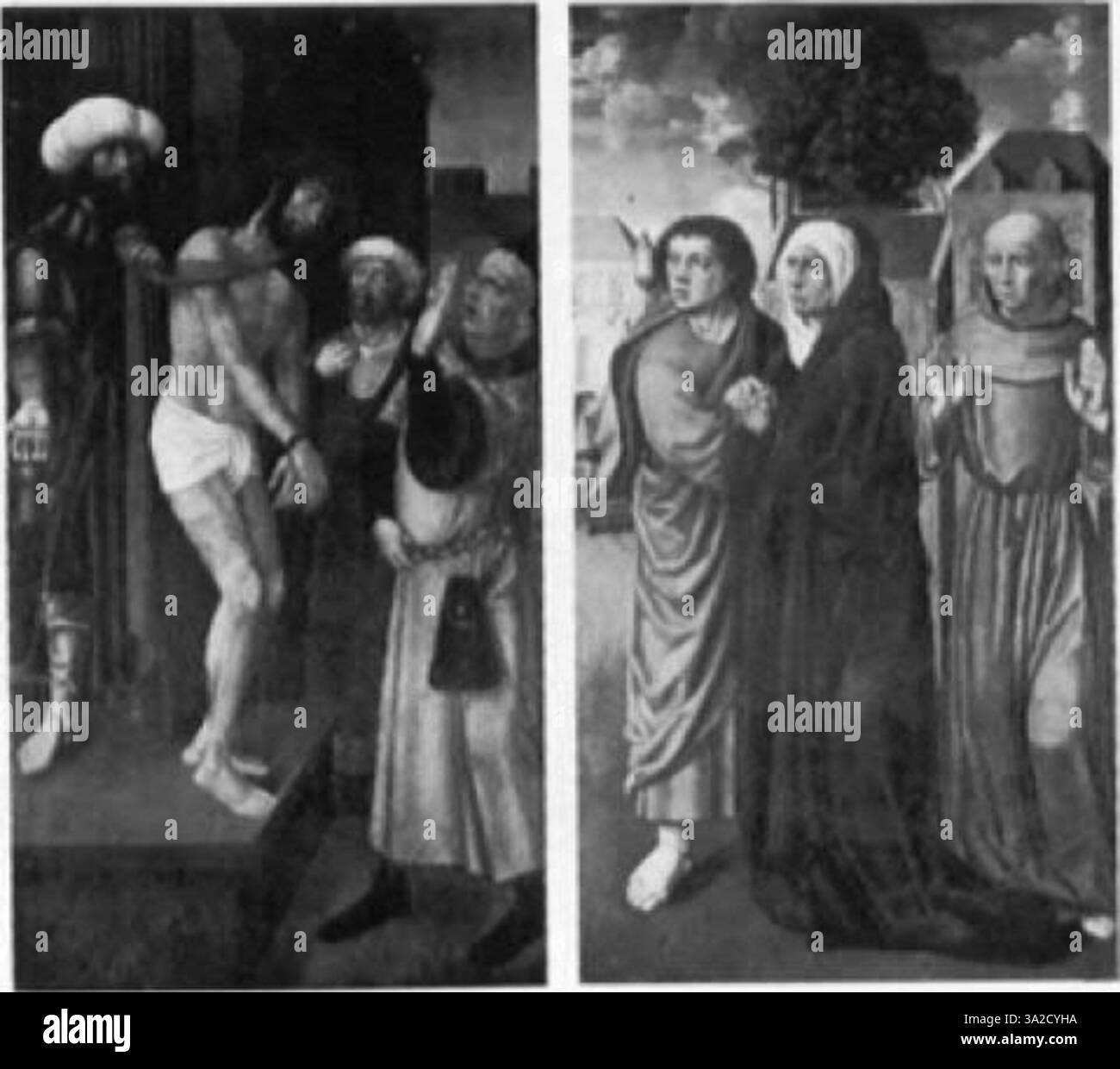 A work by Joos van Cleve, Jan Provost, and Joachim Patenier from the Early Netherlandish period ...