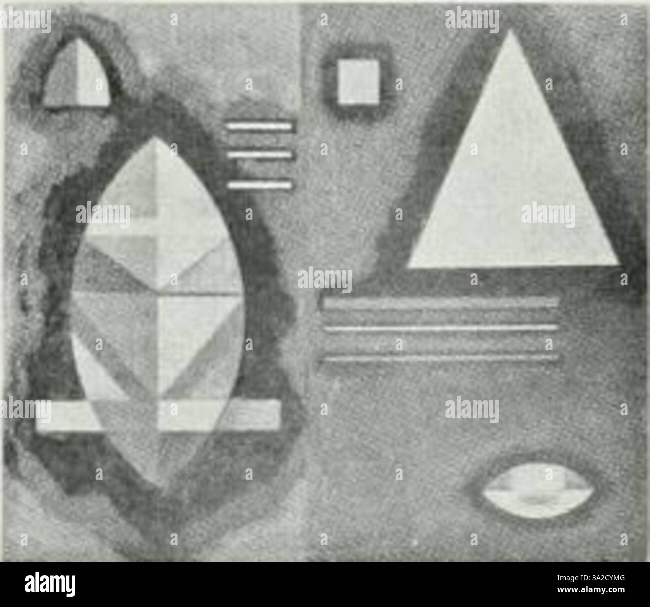 'Grohmann 275' by Wassily Kandinsky is an abstract painting composed of ...