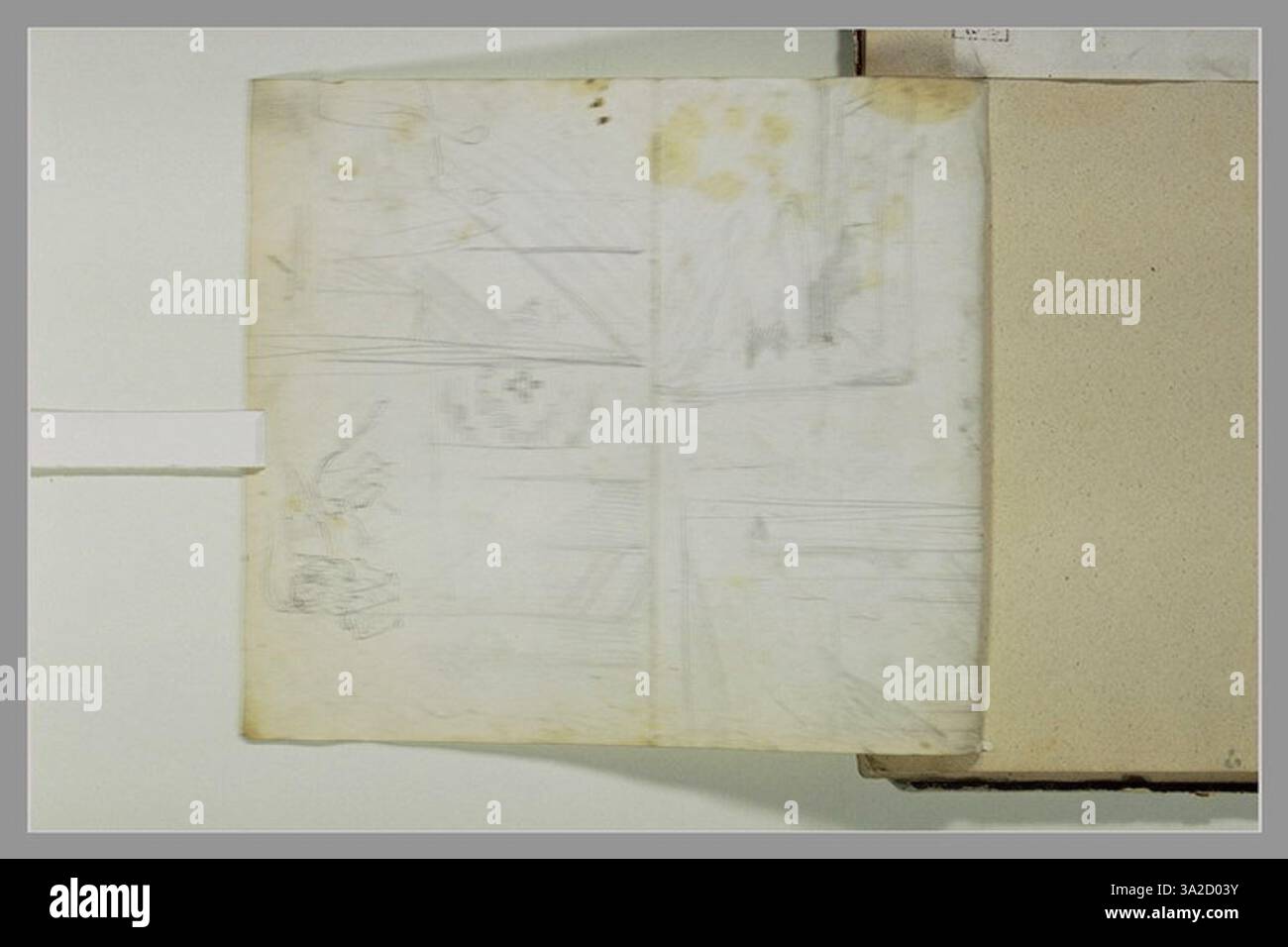 This artwork depicts a lion and several figures. The focus is on the ...