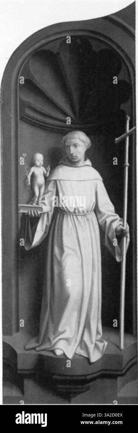 This piece, by Joos van Cleve, Jan Provost, and Joachim Patenier, exemplifies the detailed ...