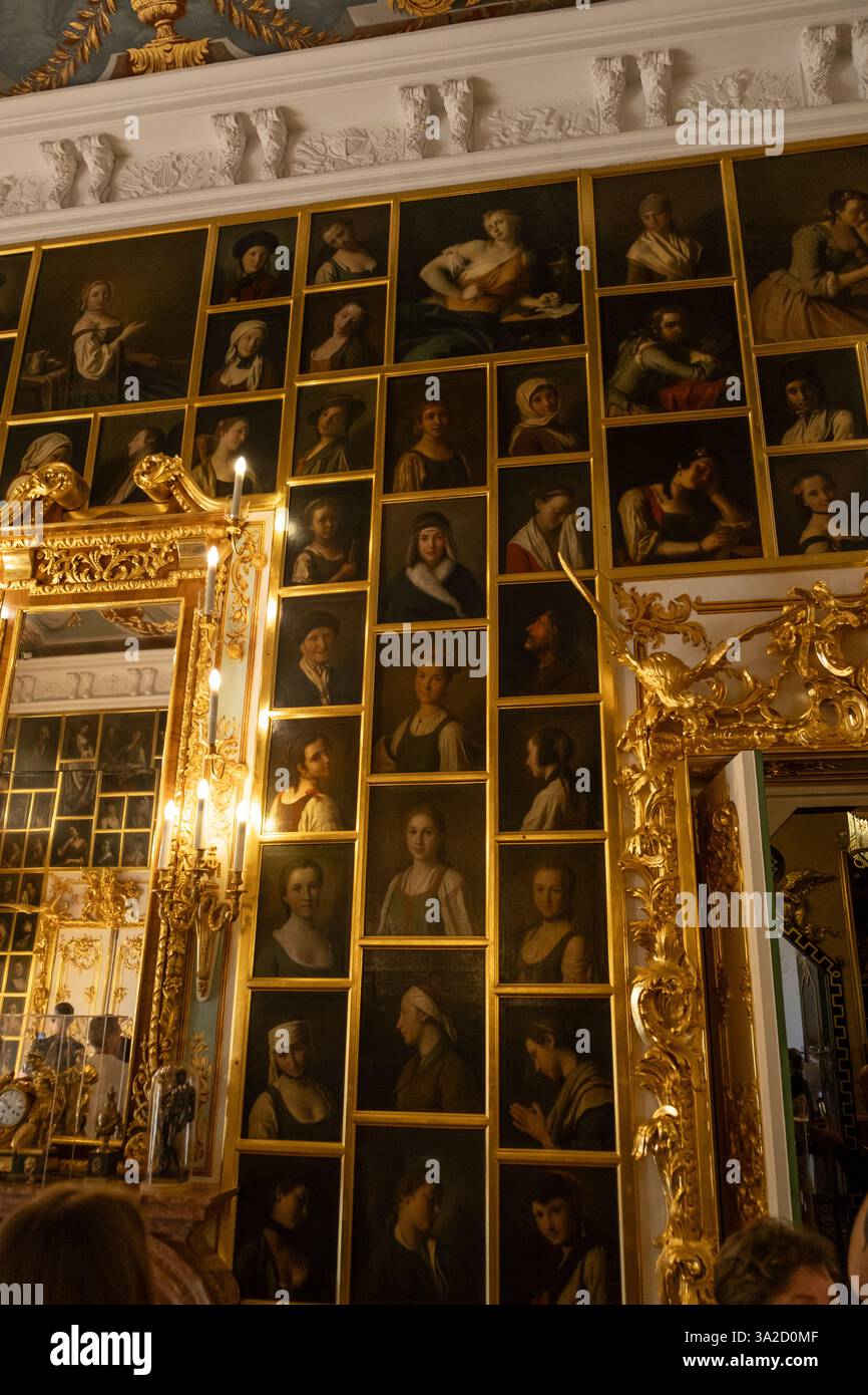 March 11, 2025, St. Petersburg, Russia. Visitors marvel at Great ...