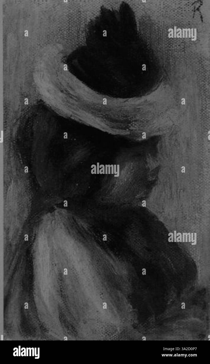 Pierre-Auguste Renoir (1841–1919) utilizes light and shadow to create ...