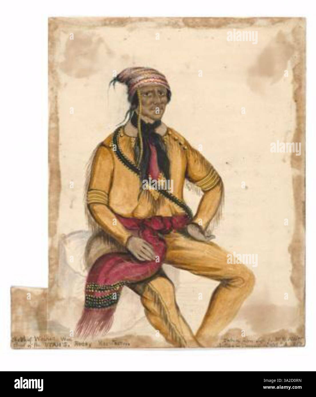 A mid-19th century portrait of William Walker, painted by W.W. Major ...