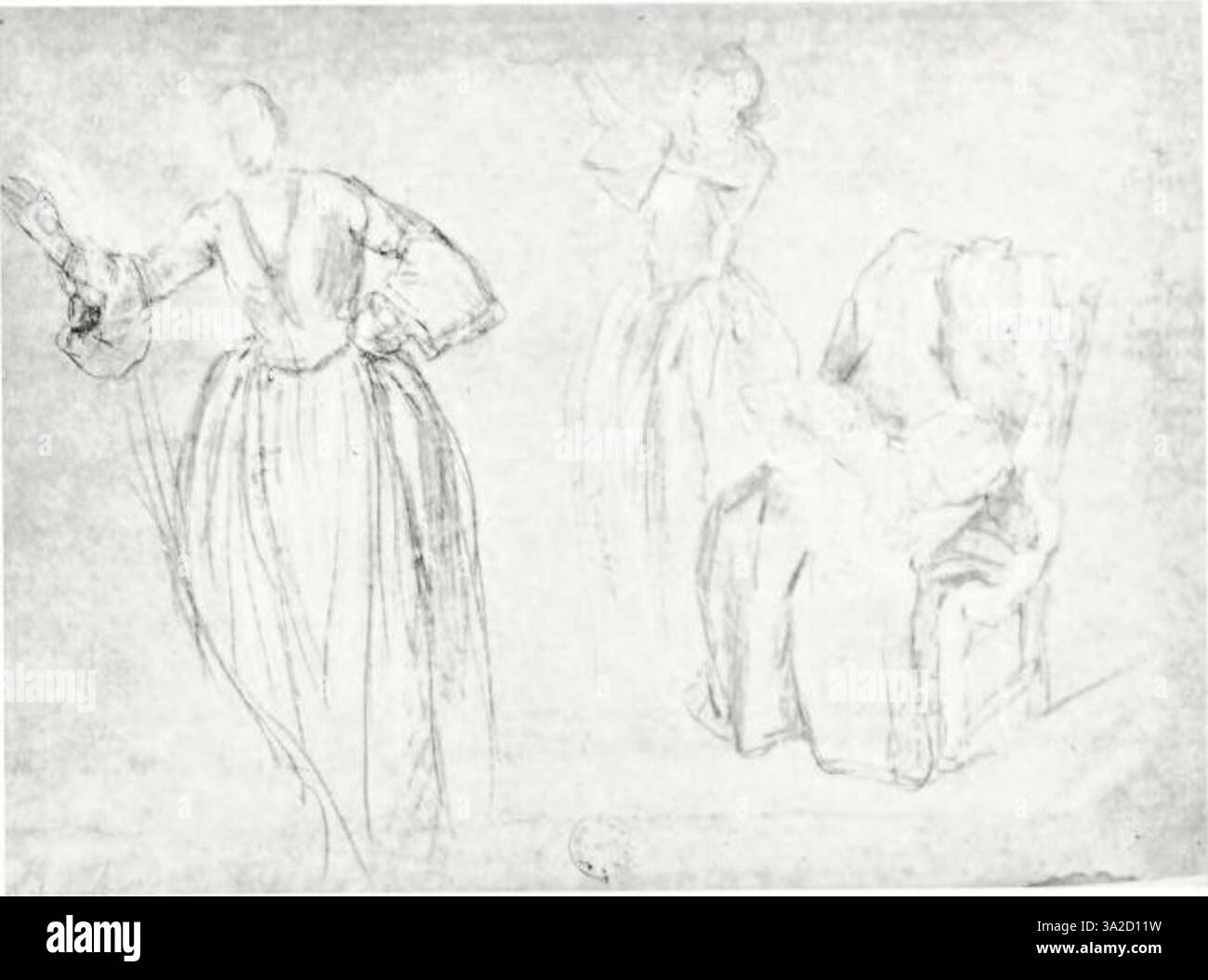 Pietro Longhi’s 1968 painting depicts figures from Venetian high ...