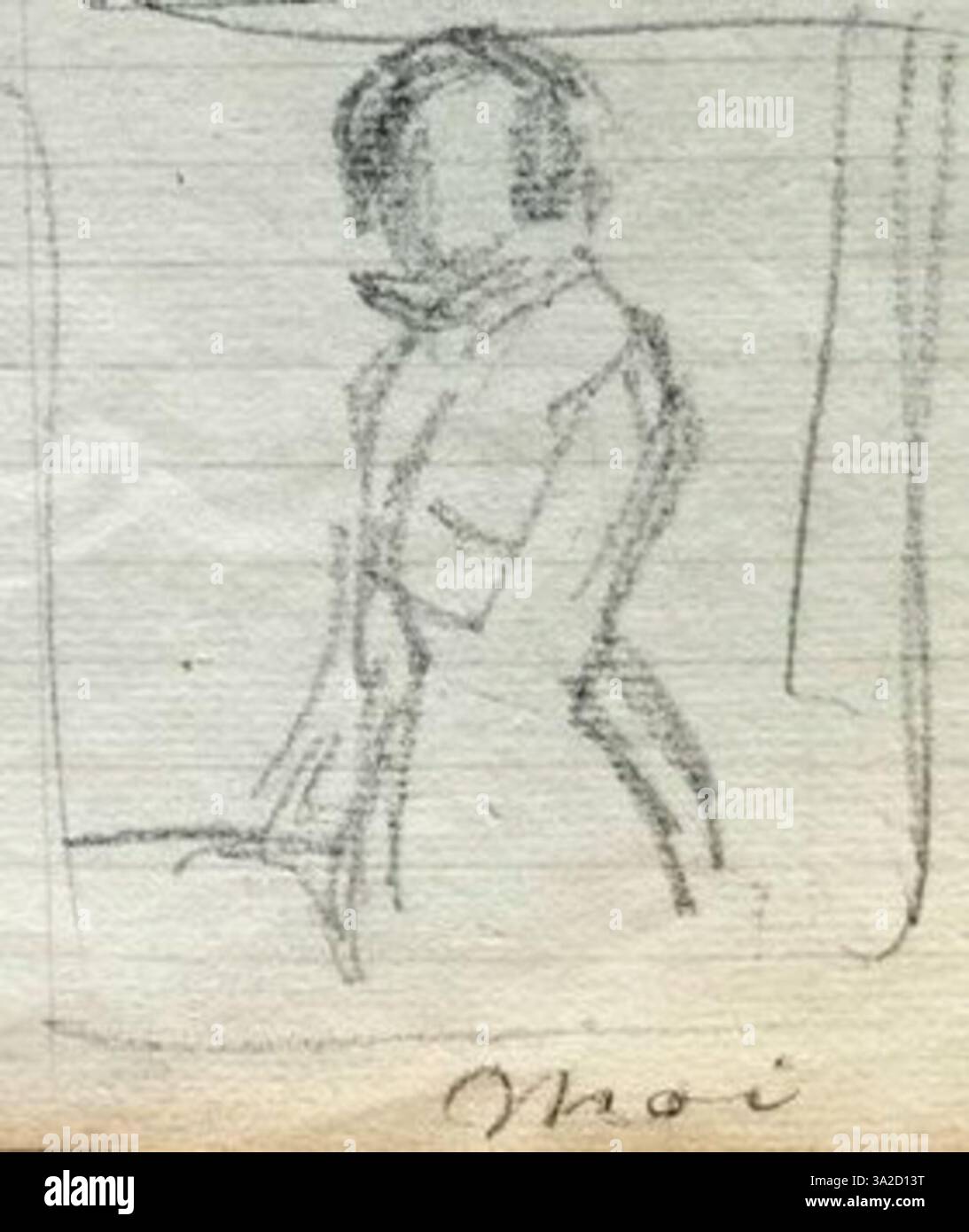 Chassériau’s cropped study of a figure highlights anatomical accuracy ...