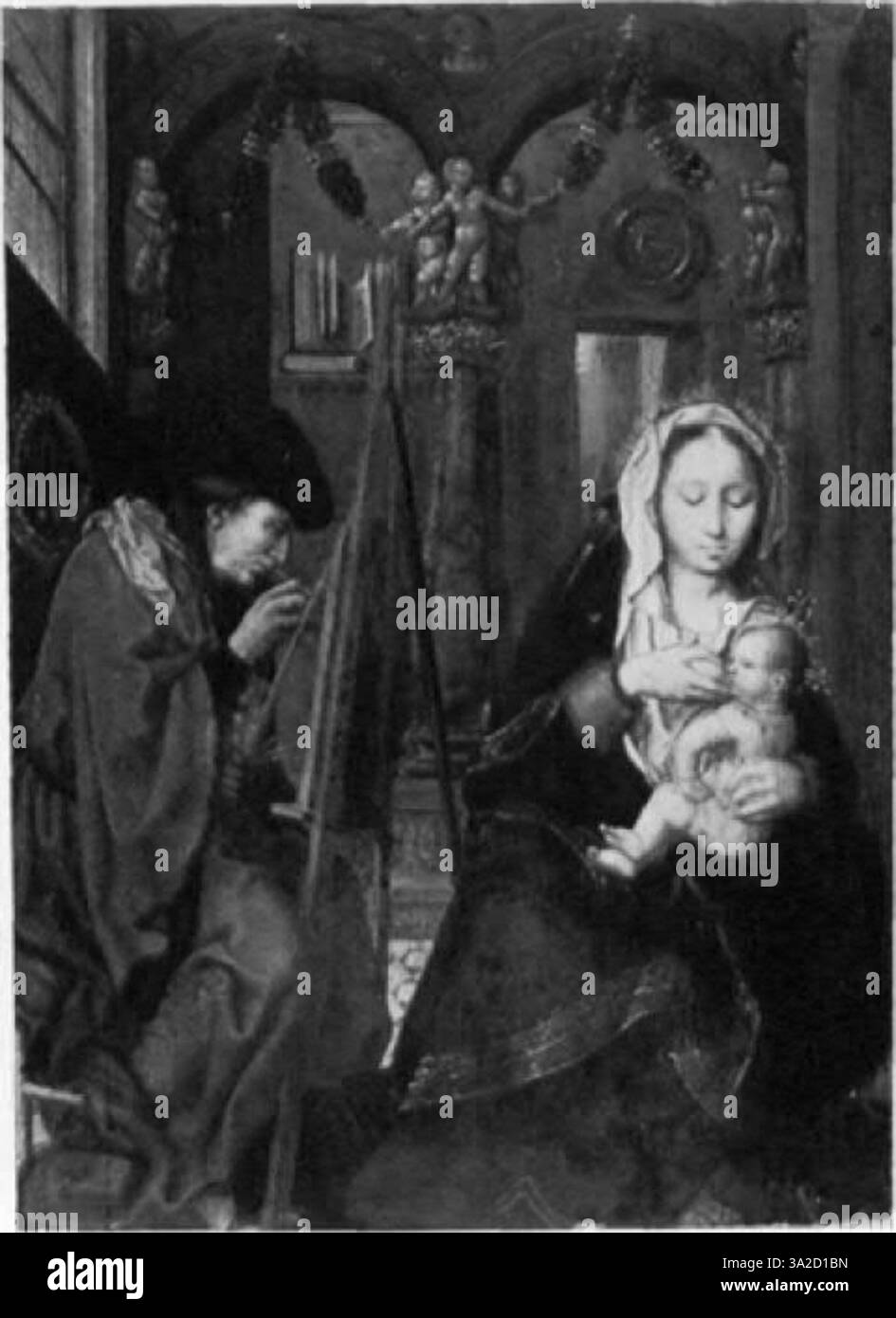 This work by Joos van Cleve, Jan Provost, and Joachim Patenier shows a ...