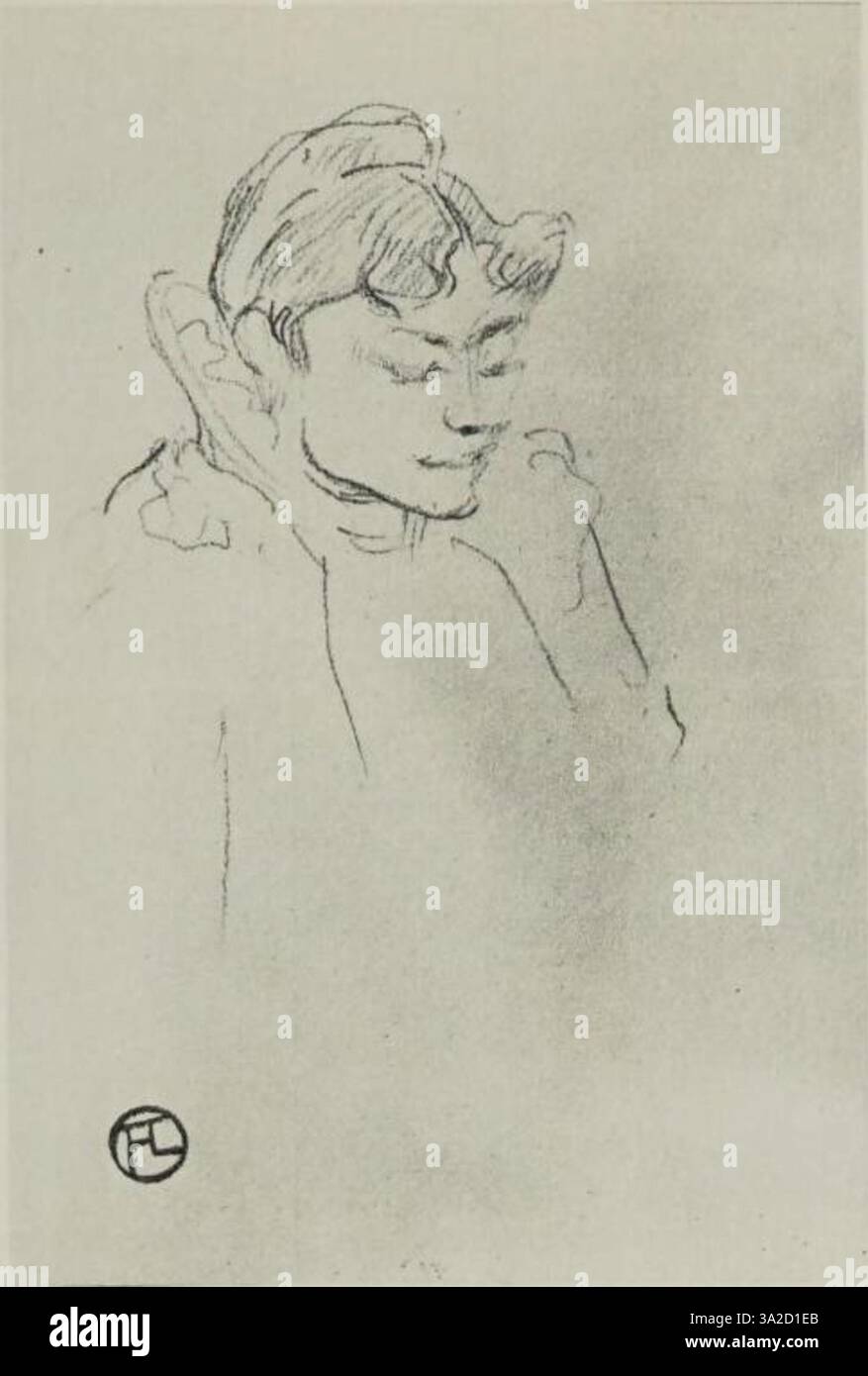 Henri de Toulouse-Lautrec captures Dortu’s emotional expression with ...