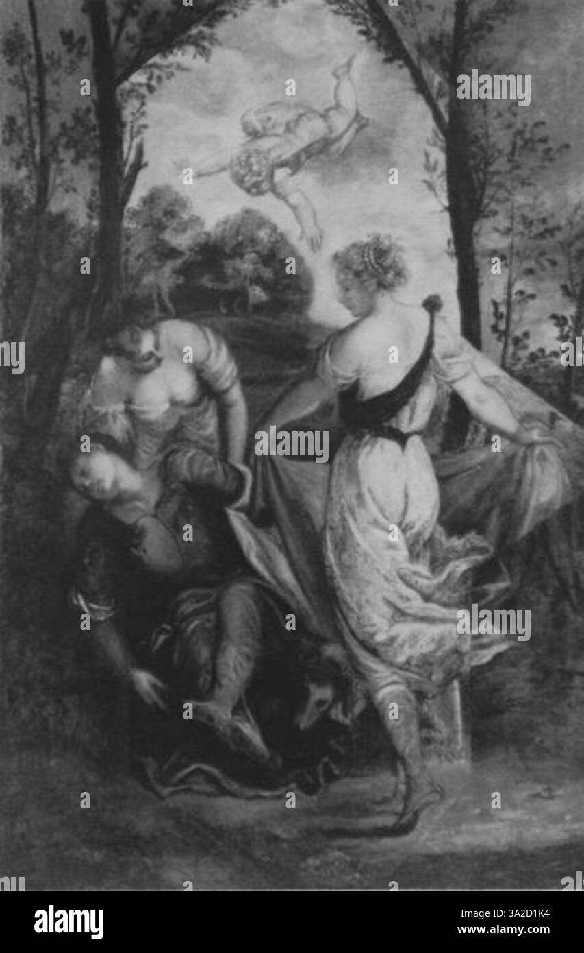 In this work, Tintoretto captures a pivotal moment with a masterful use ...