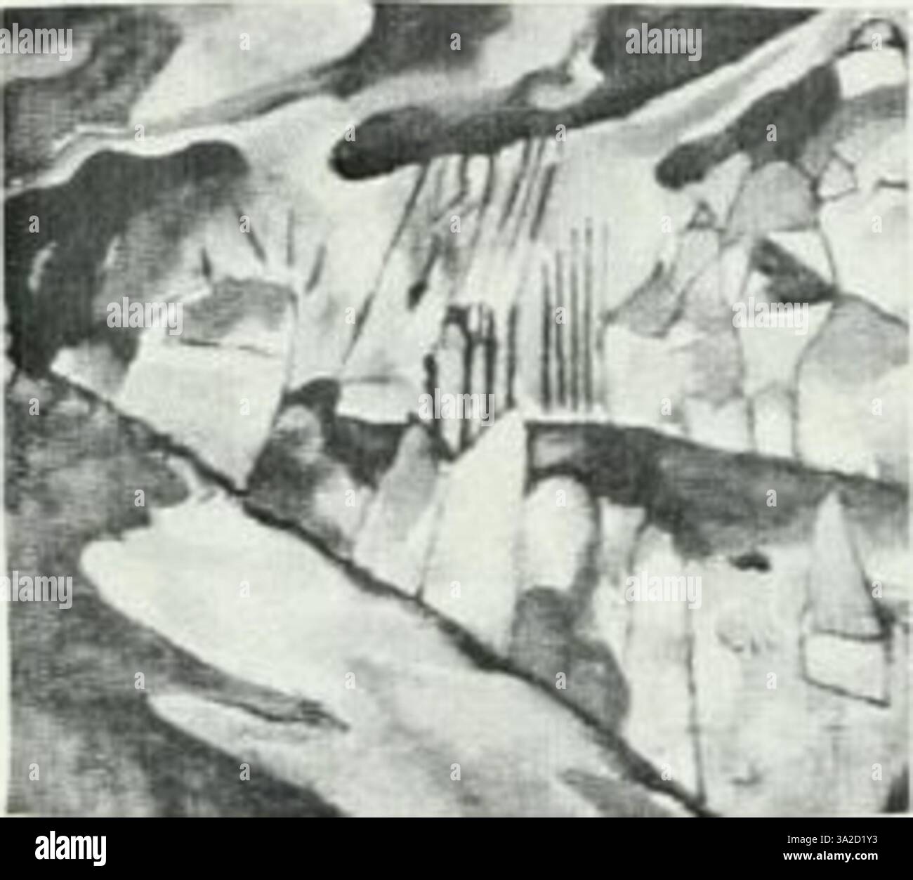 In 'Grohmann 085,' Wassily Kandinsky combines dynamic geometric shapes ...