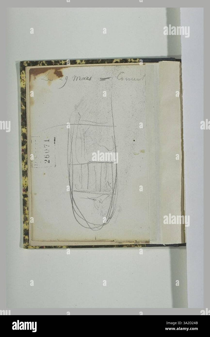 The verso of this work by Chassériau reflects his skillful manipulation ...