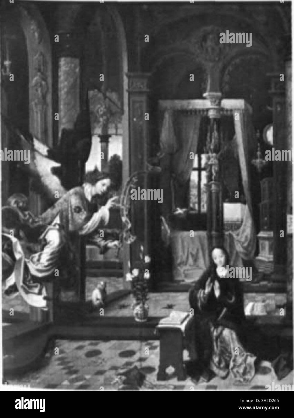 In this work, Adriaen Ysenbrant employs Mannerist characteristics, such ...