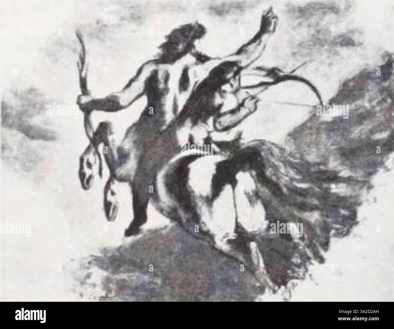 This piece by Eugène Delacroix demonstrates his ability to capture ...